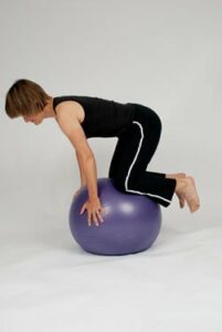 Balance Ball Exercises • Video Demonstration of 3 Variations